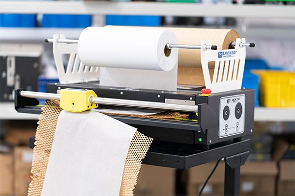 LockedPaper-HA Paper Cushion Machine, Honeycomb Paper Wrap Machine for Sale