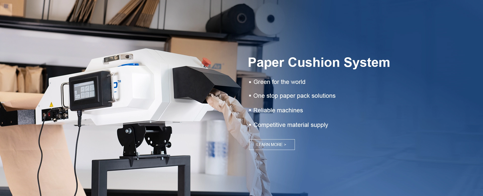 Protective Packaging Machine & Material